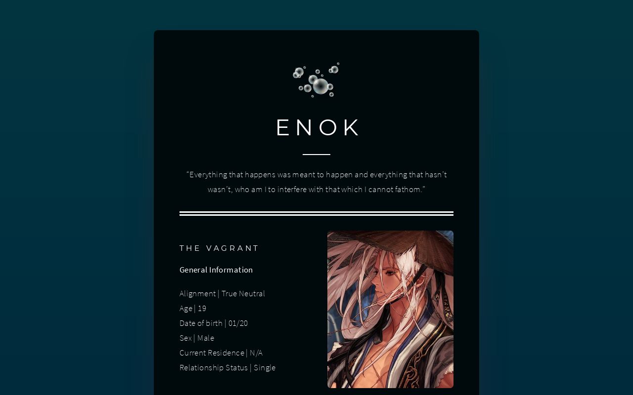 Enok the Vagrant